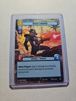 Death Trooper #299 Hyperspace Star Wars Unlimited Spark of Rebellion ...
