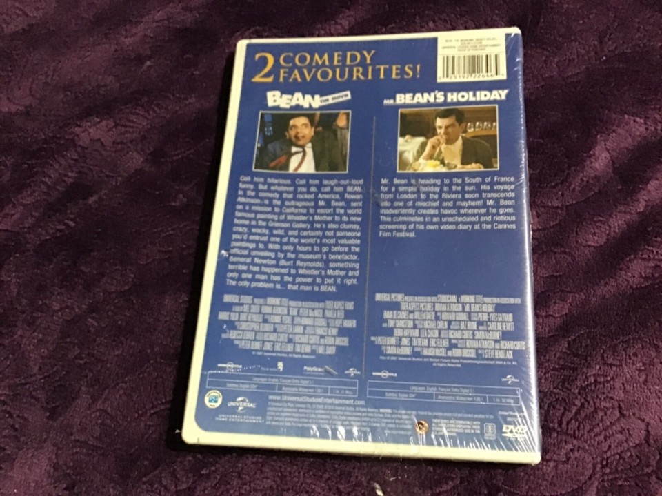 mr bean universal double feature rowan atkinson mr. bean the movie,& mr ...