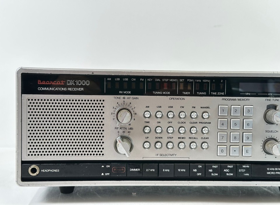 Bearcat DX-1000 Communications Receiver | eBay