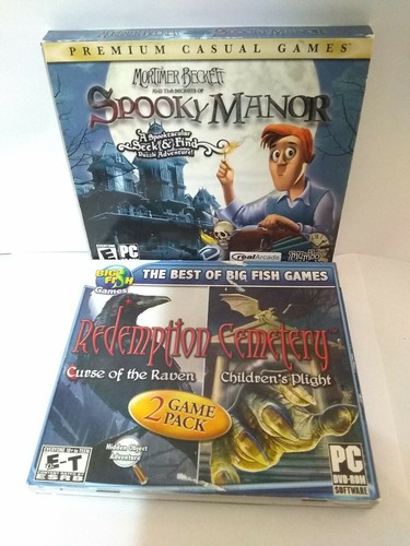 Mortimer Beckett and the Secrets of Spooky Manor & redemption cemetery ...