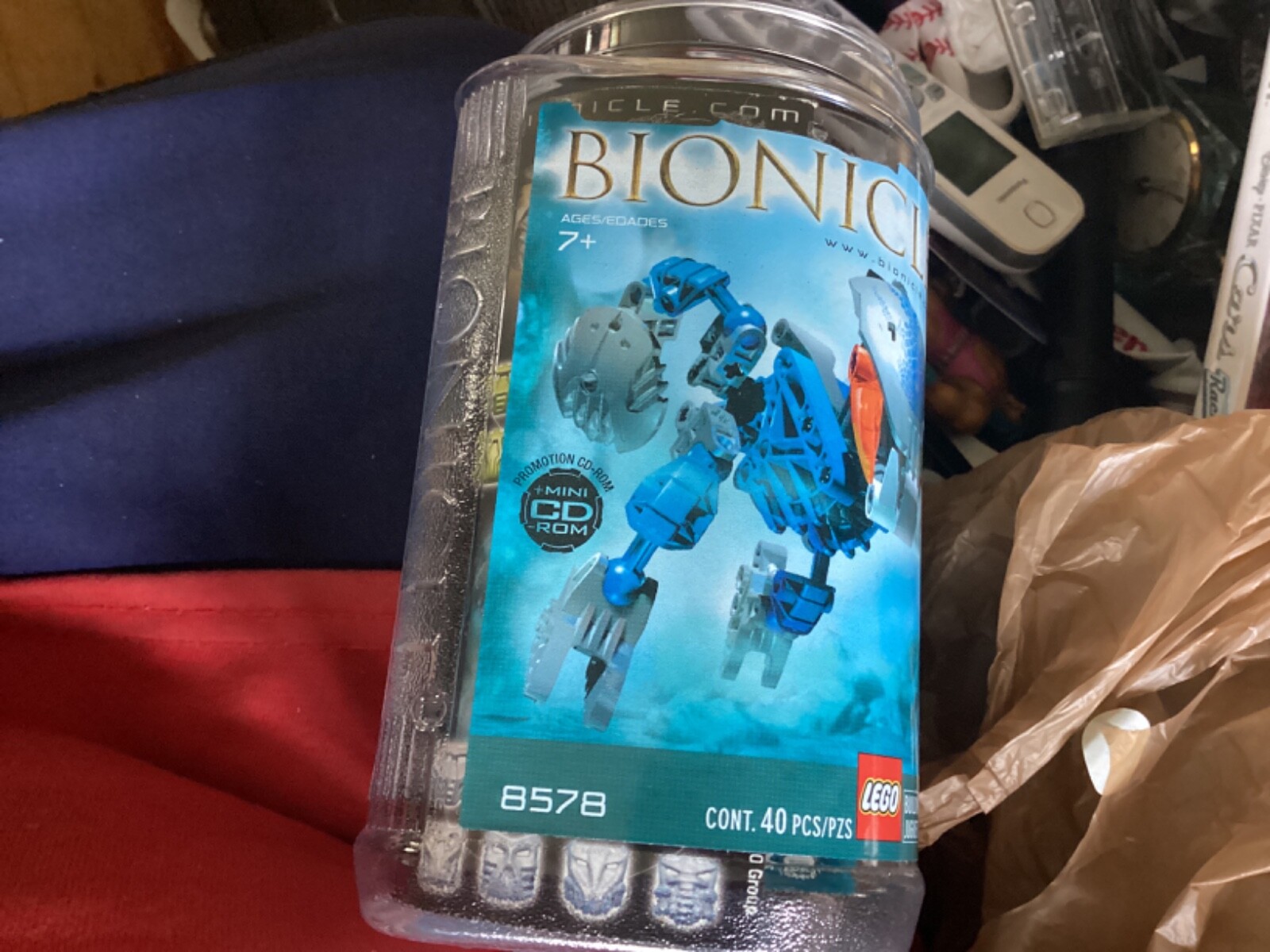 Lego Bionicle 8578 Gahlok-Kal - 100% Complete w/ Manual, Canister and ...