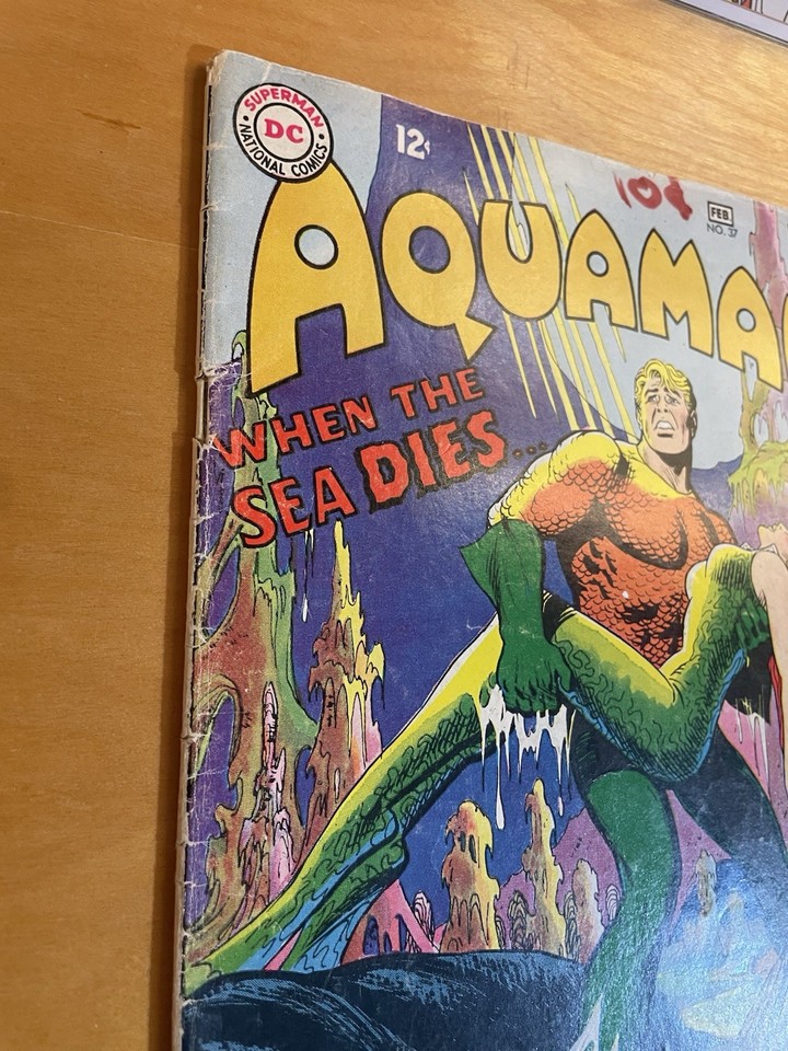 Aquaman #37 (1967) DC Comics – Classic Nick Cardy Cover – Silver Age | eBay