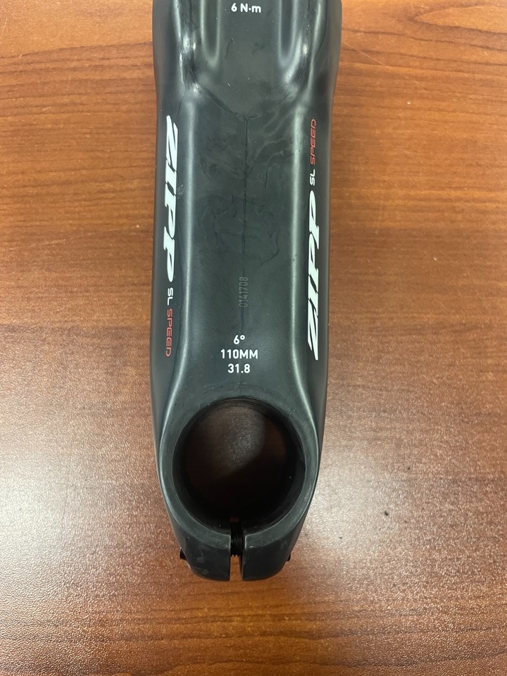 Zipp SL Speed Carbon Stem 110mm 31.8 Clamp +/-6 Degree rise | eBay