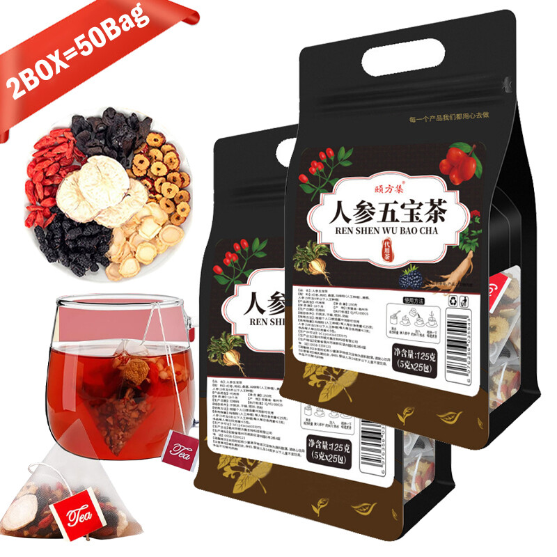 Ginseng six treasure tea , Kidney tea ,liver tea , red date tea, kidney ...