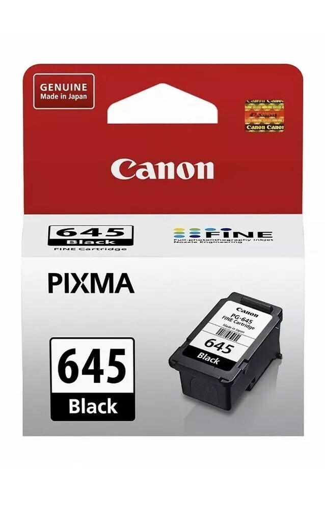 Genuine Canon PG-645 Black Ink Cartridge for MX496 TS3160 TR4560 MG2560 ...