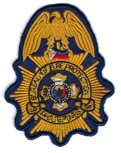 Philippine Bureau of Fire Protection BFB Firefighter Fireman Sleeve ...