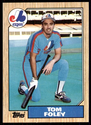 1987 Topps #78 Tom Foley | eBay