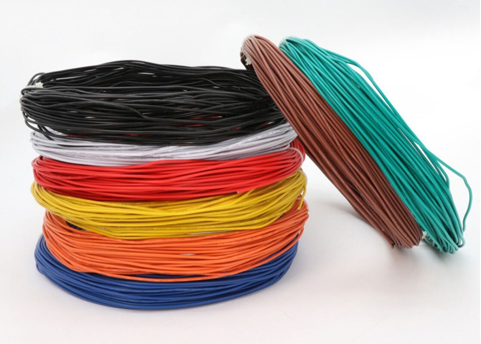 1007 Single Strand Single Core Electronic Wire 18/20/22/24/26/30AWG ...