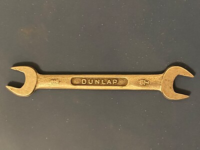 Vintage Dunlap 7/16 3/8 Open End Wrench | eBay