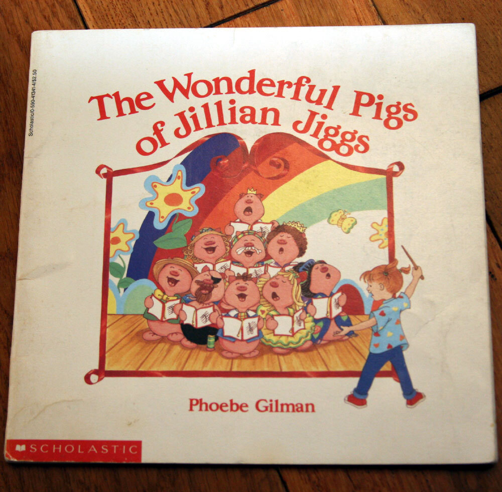 The Wonderful Pigs of Jillian Jiggs by Phoebe Gilman 1989 Vintage ...