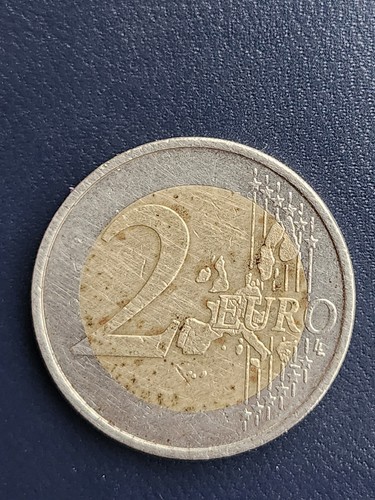 2002 Germany 2 euro coin with letter F, EXTREMELY RARE COIN very fine ...