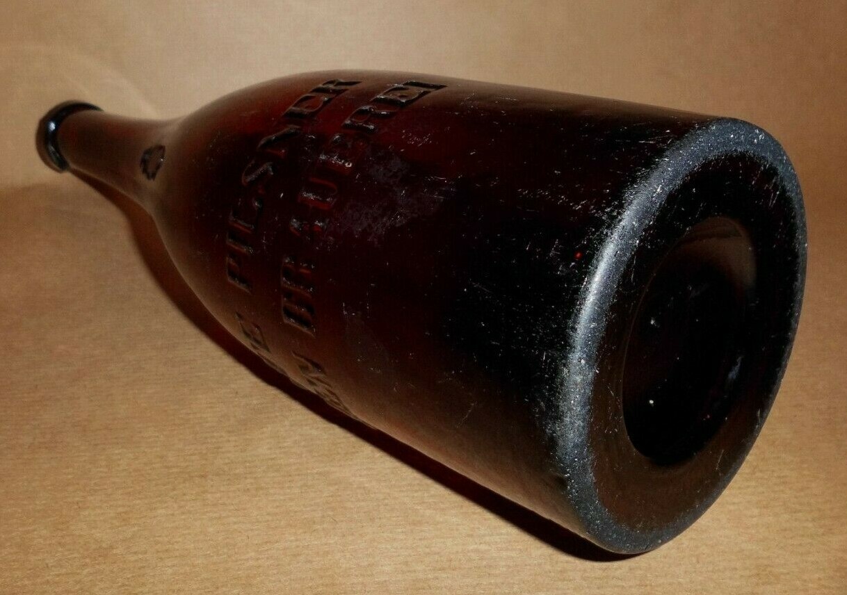 GERMAN WWII WEHRMACHT ALCOHOL RATION - BEER BOTTLE, ORIGINAL FIELD ...
