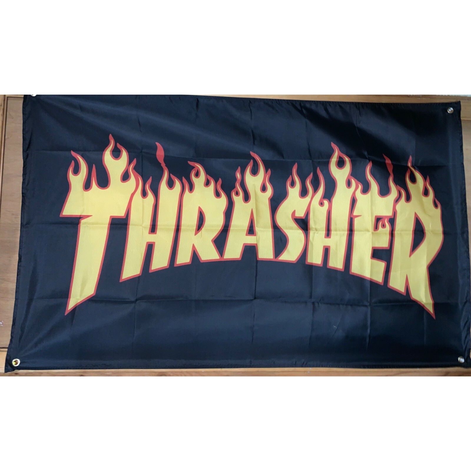 Thrasher Skateboarding Magazine Flame Logo Flag Banner Tapestry 3x5 ...