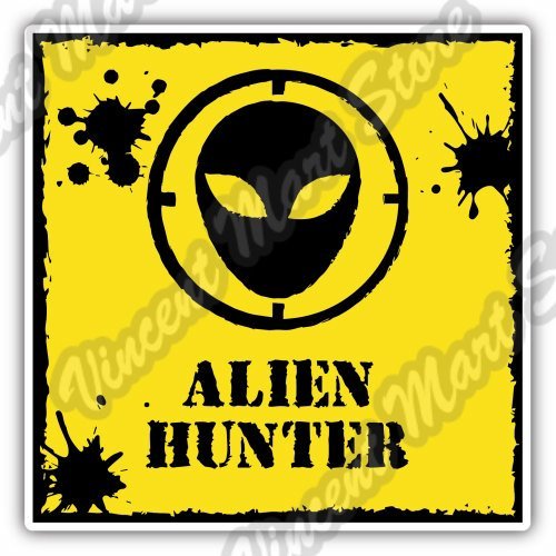 Aloen Hunter UFO Flying Object Beast Car Bumper Window Vinyl Sticker ...
