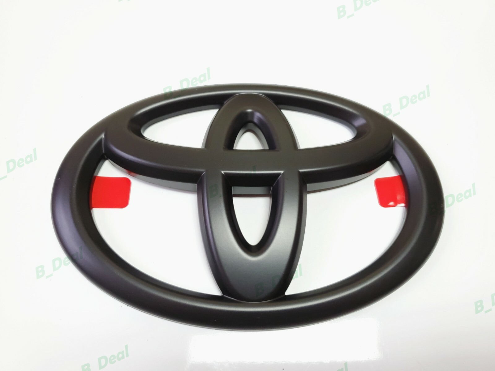 Toyota Sienna Highlander Land Cruiser 1PC Matte Black Logo Overlay ...