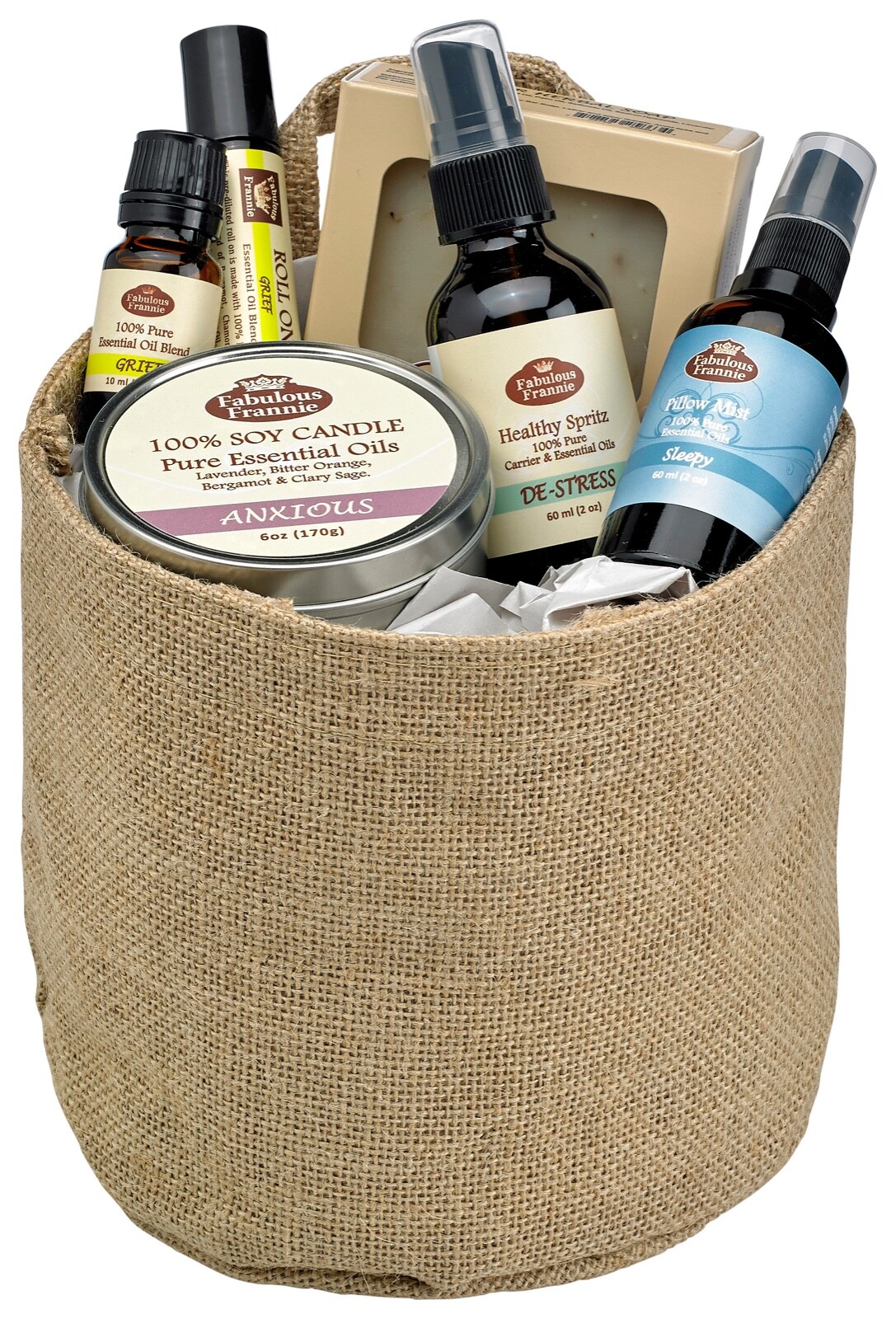 Grief All Natural Gift Basket made with Essential Oils by Fabulous ...