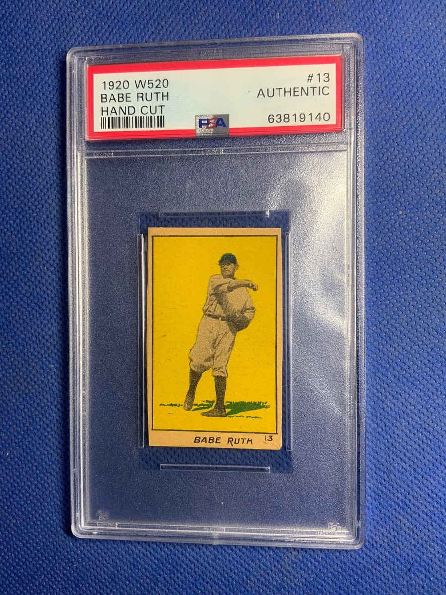 Babe Ruth Baseball Card 1920