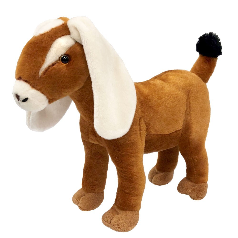 Fiesta Toys Nubian Goat 12" Stuffed Animal Plush Toy A54705 | eBay