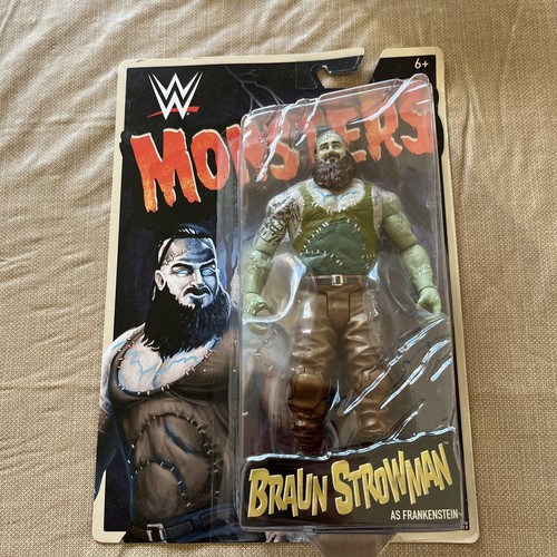 WWE Monsters Series Superstar Braun Strowman As Frankenstein- Mattel | eBay