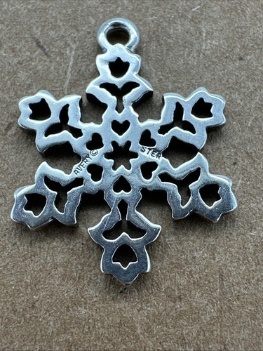 James Avery Sterling Silver Dutch Snowflake Charm | eBay
