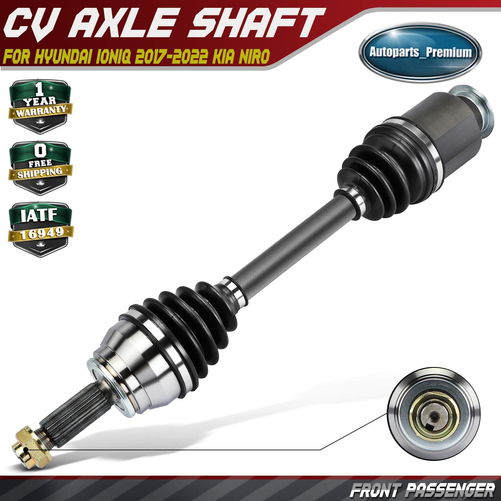 Front Right CV Axle Assembly for Hyundai Ioniq 2017-2022 Kia Niro 2017 ...