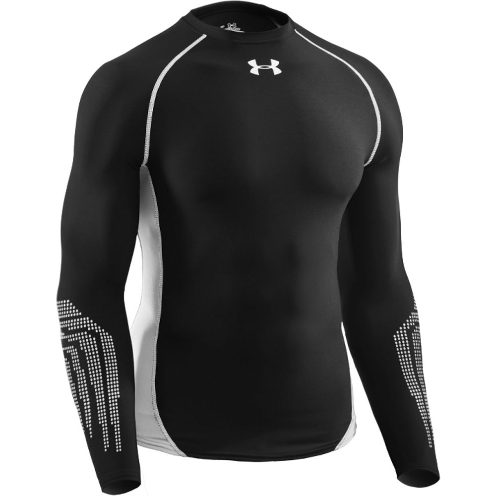 UNDER ARMOUR coldgear longsleeve grippy crew neck top junior | eBay UK
