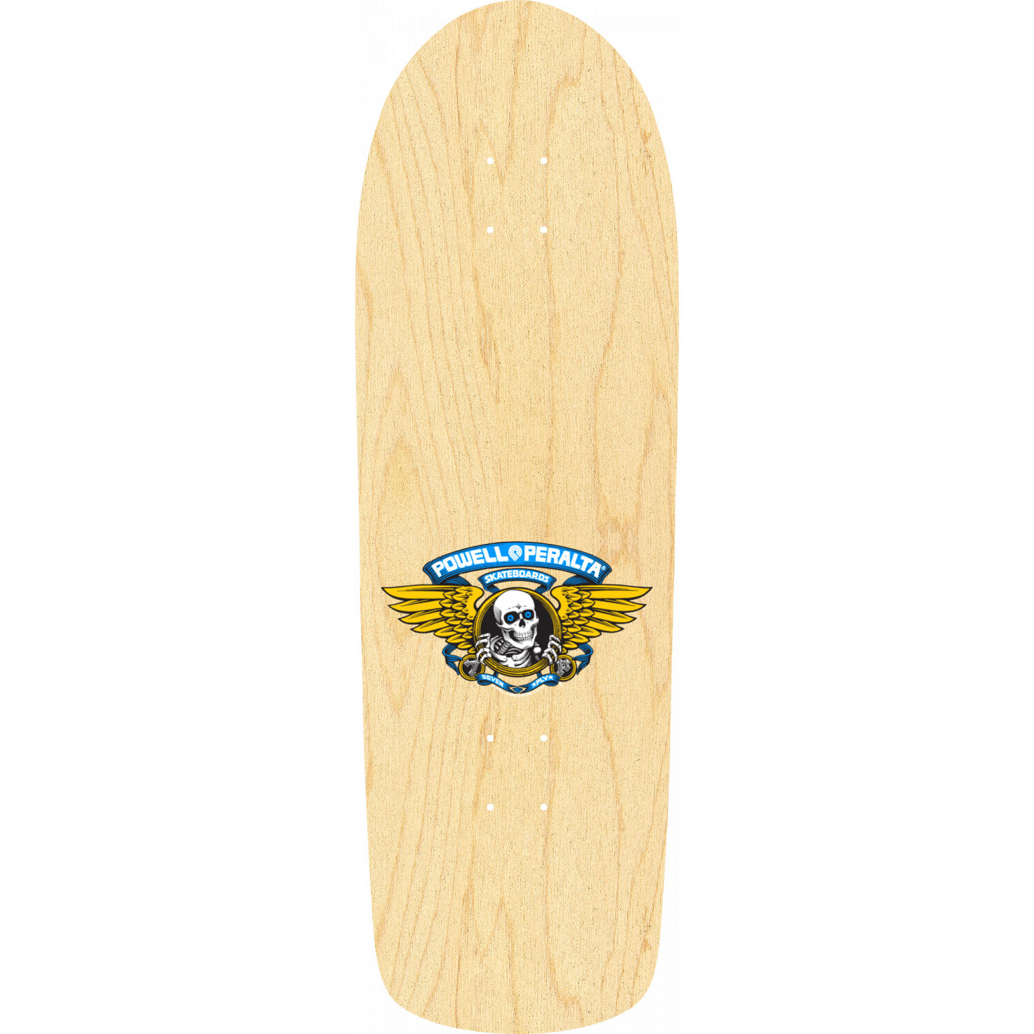 Powell Peralta Skateboard Deck Ripper Natural/Blue Old School Reissue ...