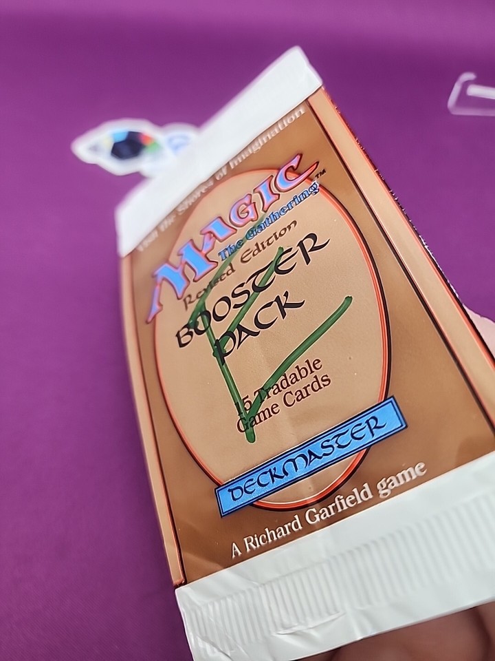 MTG Empty Summer Edgar Booster Pack Wrapper Revised W/ Provenance ...