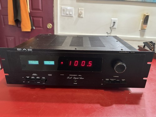Vintage SAE Mark VIII FM Digital Tuner - Serviced With New Tuning Belt ...