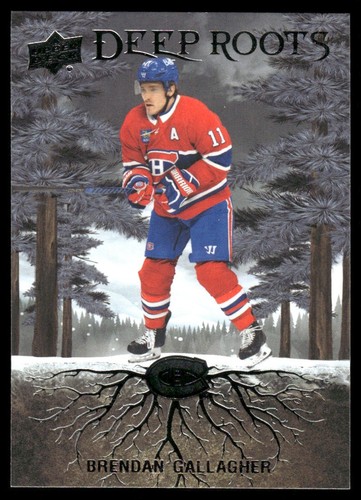 2023-24 Upper Deck Deep Roots Brendan Gallagher Montreal Canadiens #DR ...