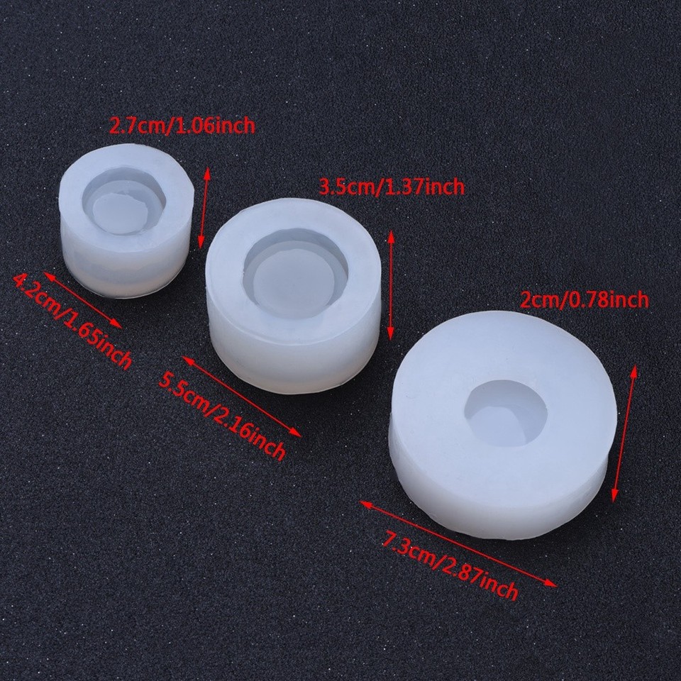 3pcs Silicone Molds Epoxy Resin Mold Large Small Bowls Dish Manufactur ...
