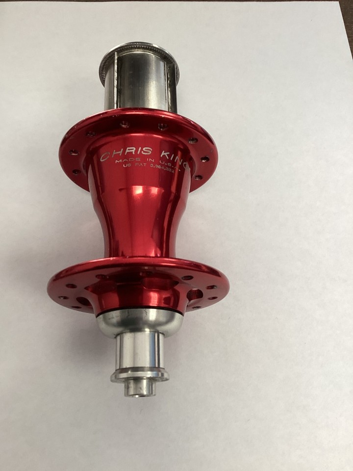Chris King Classic Rear Hub Red 24h Campagnolo Freehub | eBay