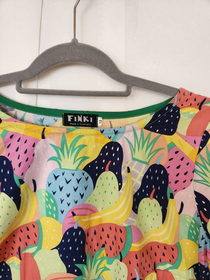 Finki womens cute cotton t-shirt size 12 | eBay Australia