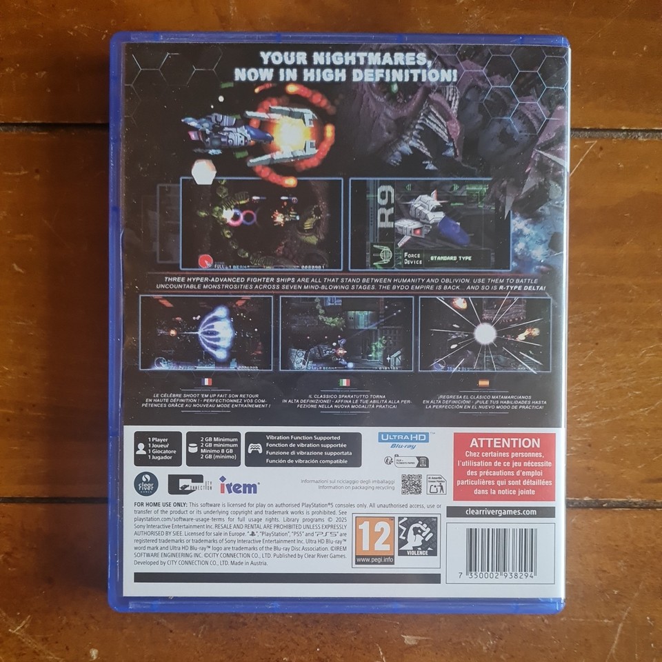 R-TYPE DELTA HD BOOSTED PS5 GAME | eBay UK