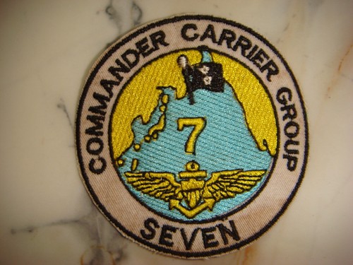 US NAVY COMMANDER CARRIER GROUP SEVEN CCG-7 PATCH | eBay