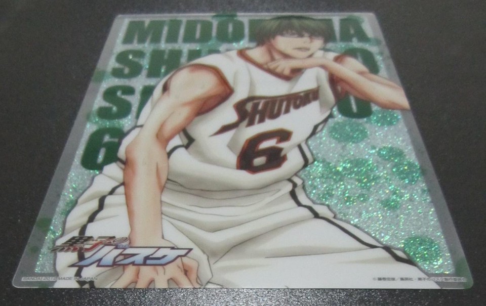 medium shiny board Shitajiki Kuroko no basuke Basketball anime Midorima ...