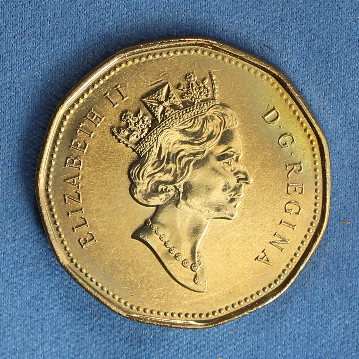 Canada 1996 Loonie (One Dollar) from a Mint Roll - Classic Loon Reverse ...