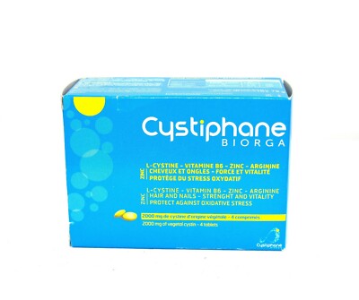 Cystiphane Biorga 120 Tablets 2000 mg Of Vegetal Cystin (4 Tablets) | eBay