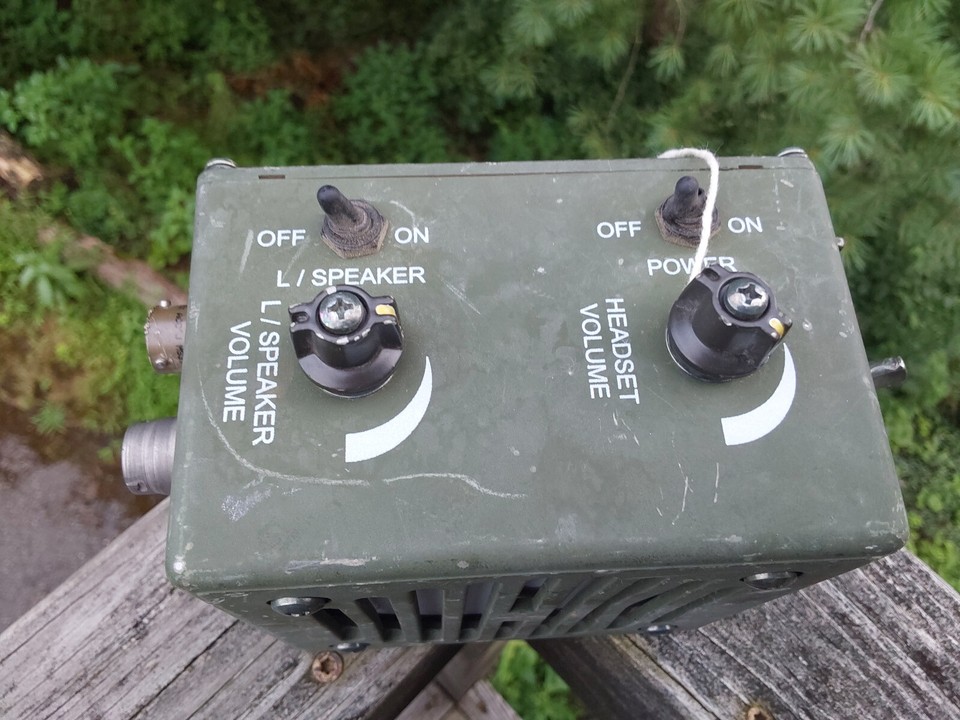 US Military HARRIS Loud Speaker Radio Amplifier RF-5980-SA001 | eBay