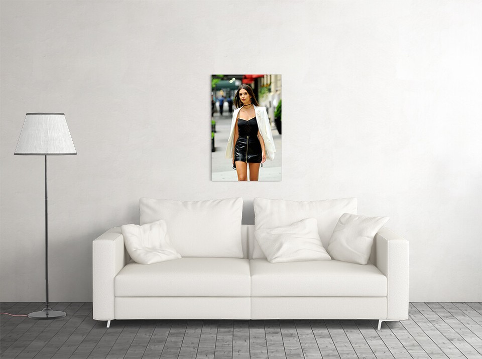 Emily Ratajkowski Cinema Actress Model Artist Wall Art Home Decor ...
