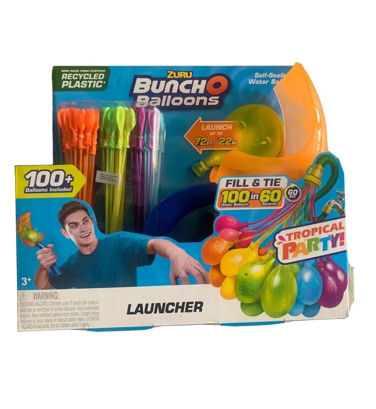 Bunch O Balloons 100 Water Balloons With Launcher Zuru. | eBay