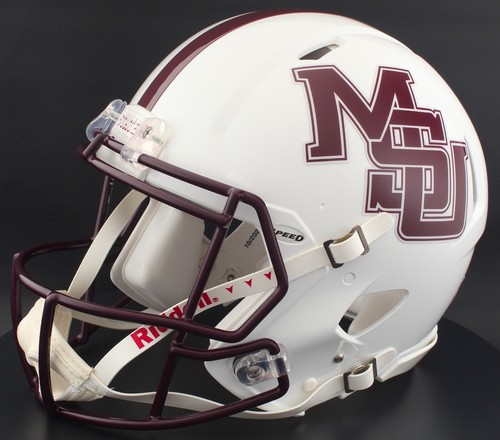 MISSISSIPPI STATE BULLDOGS Riddell Speed Full Size AUTHENTIC Football ...