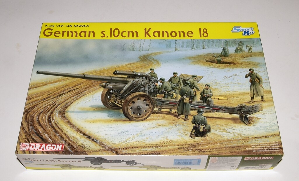 DRAGON 1/35 6411 GERMAN S.10CM KANONE 18 SMART model kit | eBay