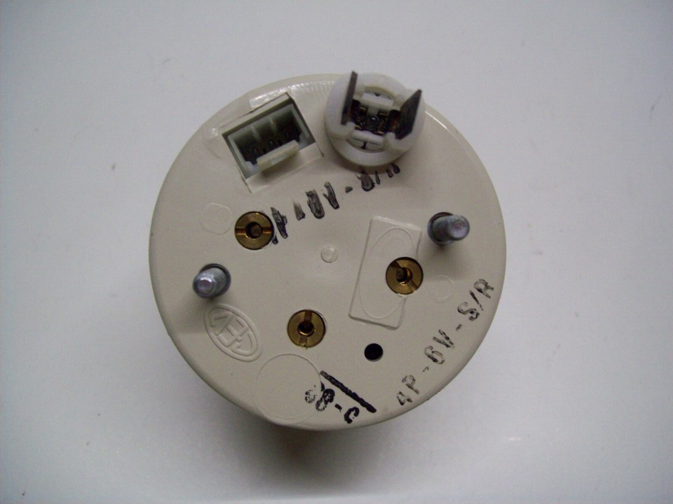 Tachometer 6 Volt. 4 Poles - Original Replacement Part CEV For Mopeds D ...