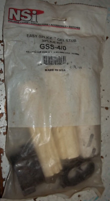 NSI EASY-SPLICE GEL STUB SPLICE KIT GSS-4/0 #2 (WL56-1) | eBay