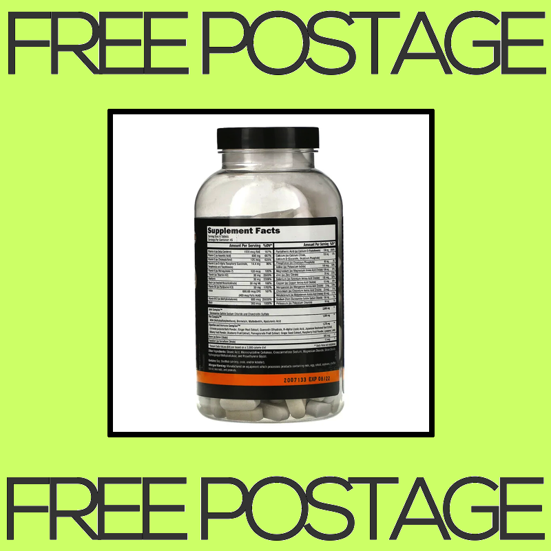 NEW Controlled Labs, Orange Triad Multivitamin - 270 Tablets FREE ...