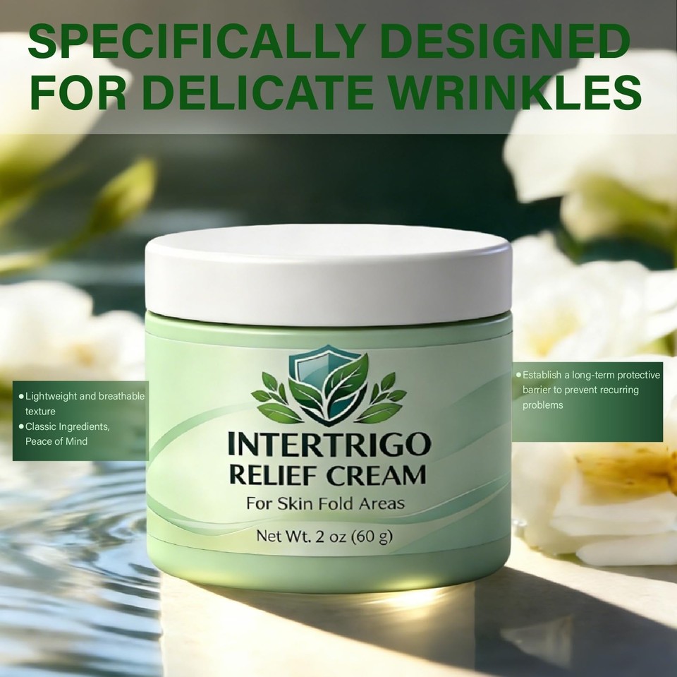 Tfnovg Intertrigo Cream Intertrigo Barrier Cream With Zinc Oxide ...