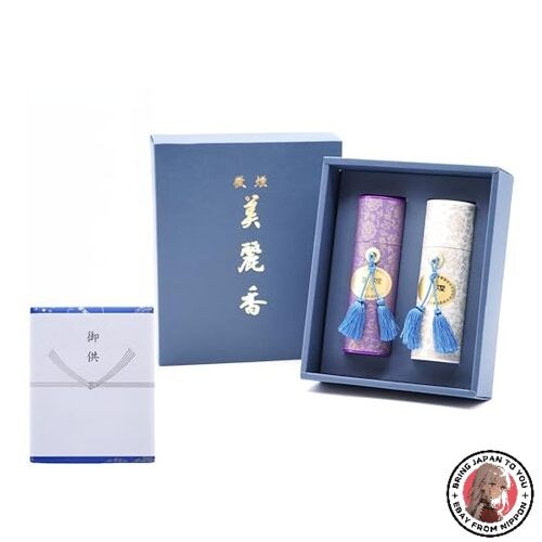 NEW [Beautiful Incense Two Types] Incense stick set low smoke type ...
