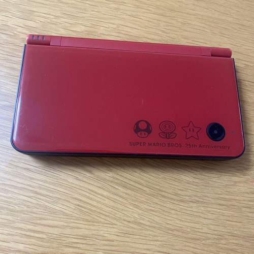 Nintendo DSi LL XL Super Mario Red Console s0735M | eBay