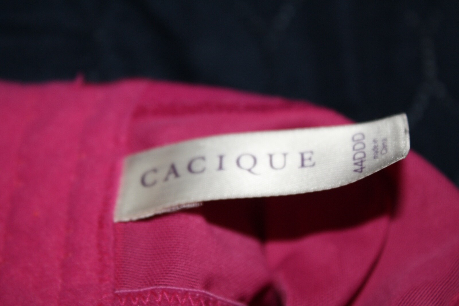 Cacique 44 DDD Bra pink - Gem